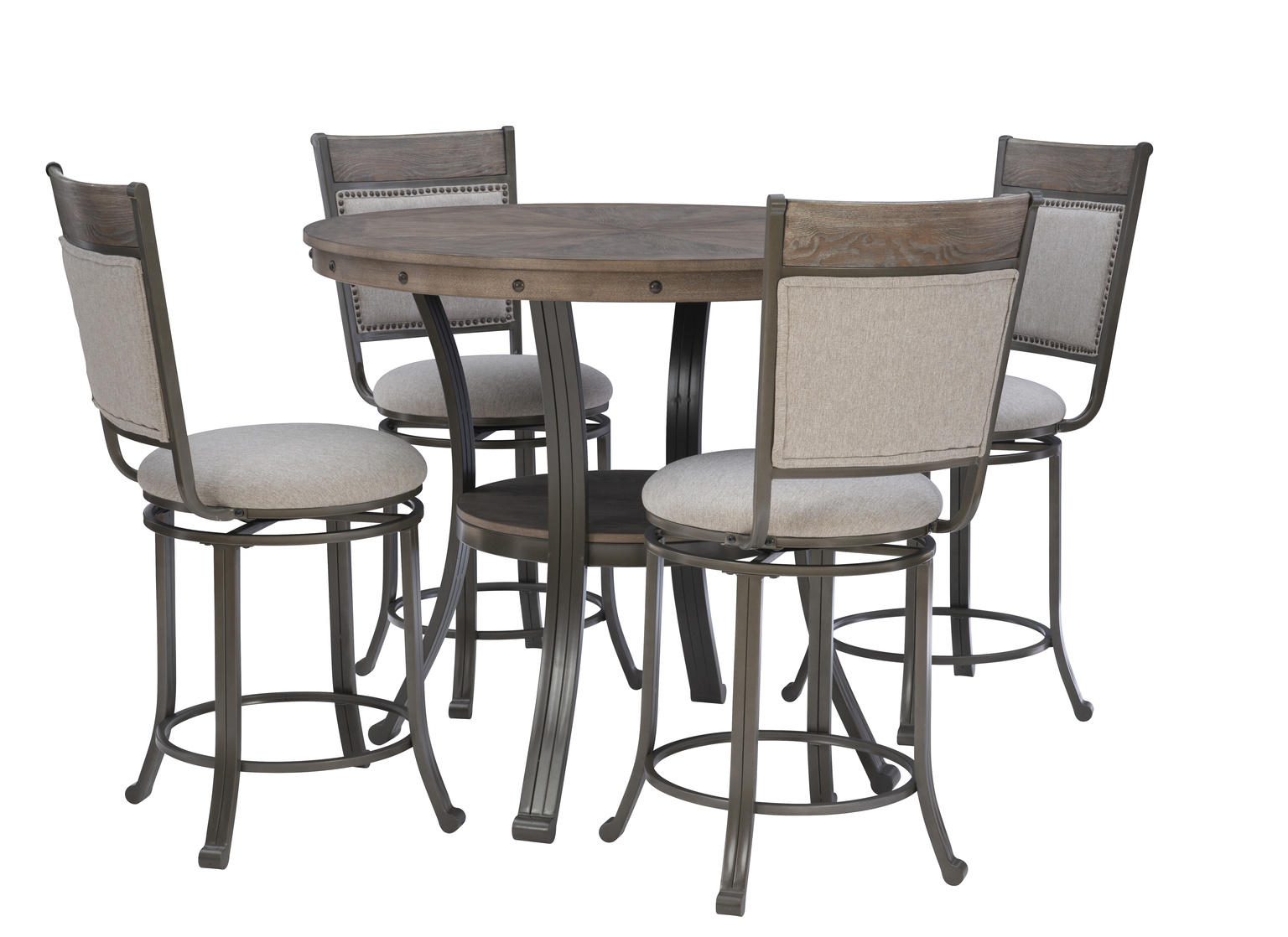 Counter Height Swivel Dining Set